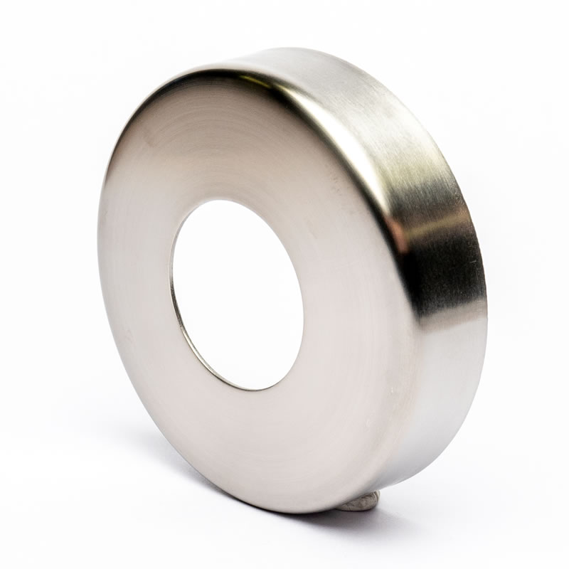 Cover Plate 105mm, 43mm hole, 25mm high (316) - EasyFix Balustrades