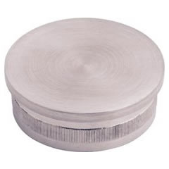 Flat End Cap 2mm 48.3mm o/d (316) - EasyFix Balustrades