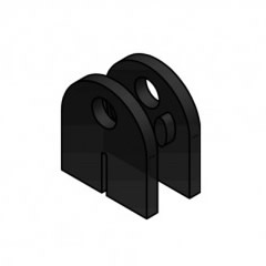 Glass Holder Rubber Set 8mm - EasyFix Balustrades
